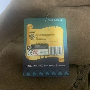 Warner Bros. | Toys | Nwt Harry Potter Sorting Hat Brown Costume Puppet ...